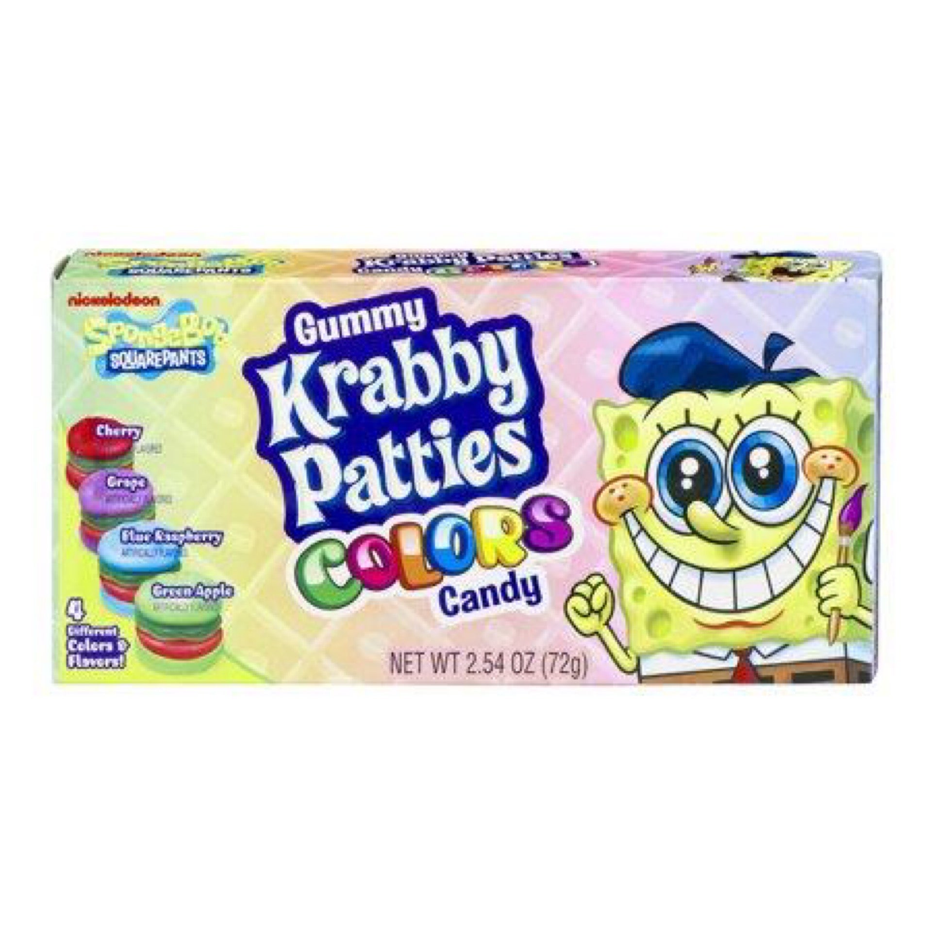 Gummy Krabby Patties Colors Candy Nickelodeon Spongebob Squarepants ...